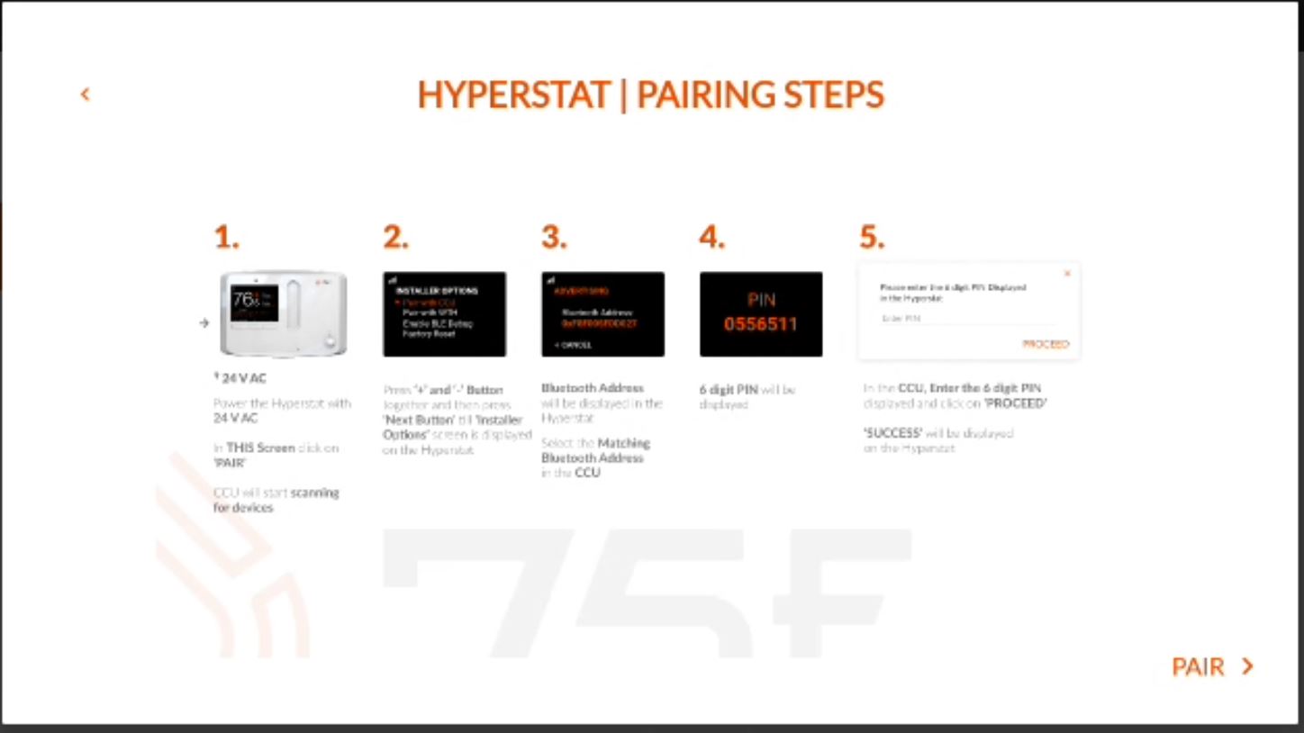 HyperStat Heat Pump Unit (HPU) – 75F Renatus