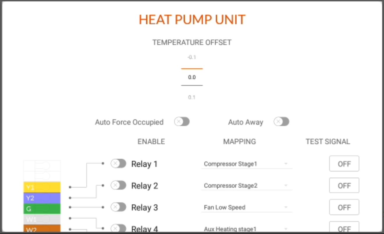 HyperStat Heat Pump Unit (HPU) – 75F Home