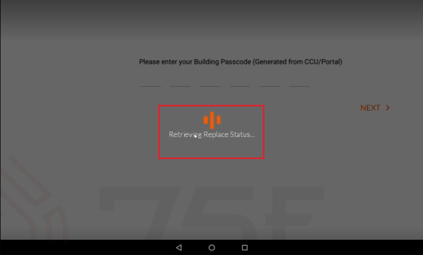 Replace an Existing CCU – 75F Home