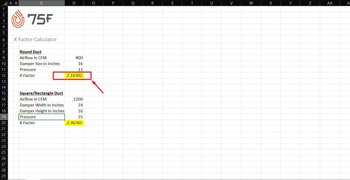 VAV Zone Test & Balance Procedure with TrueCFM – 75F Home