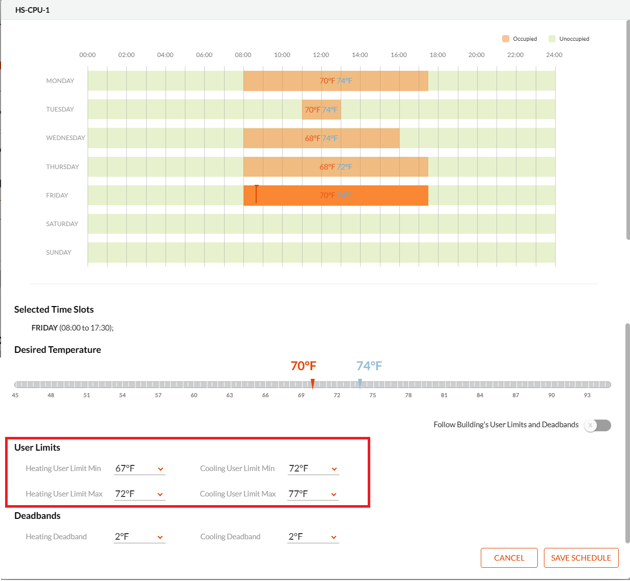 Introduction to Revamped Scheduler – 75F Home