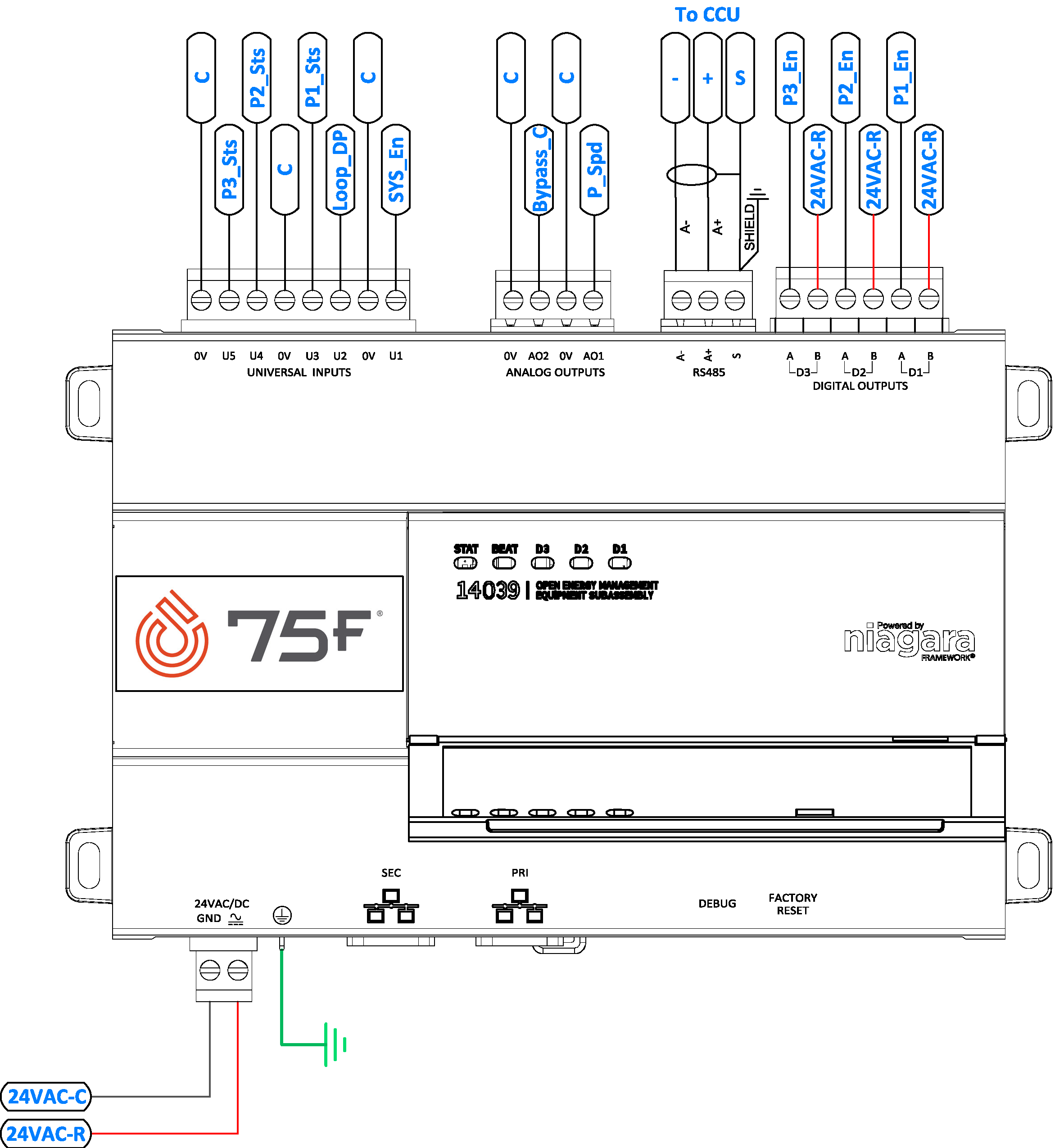 Application Note: Pump Lead/Lag/Standby Controller – 75F Home