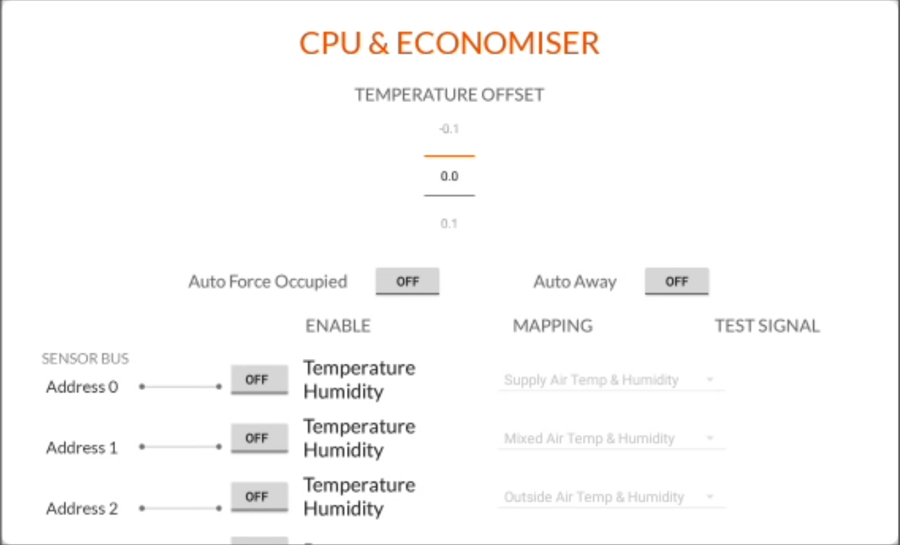 HyperStat Split- CPU & Economizer Profile – 75F Renatus