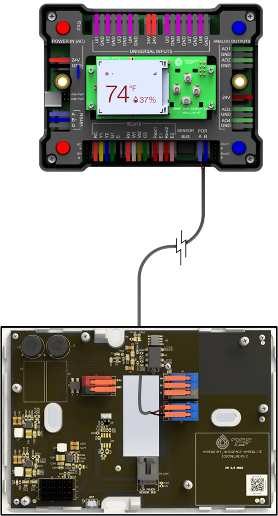 HyperStat Split- CPU & Economizer Profile – 75F Renatus