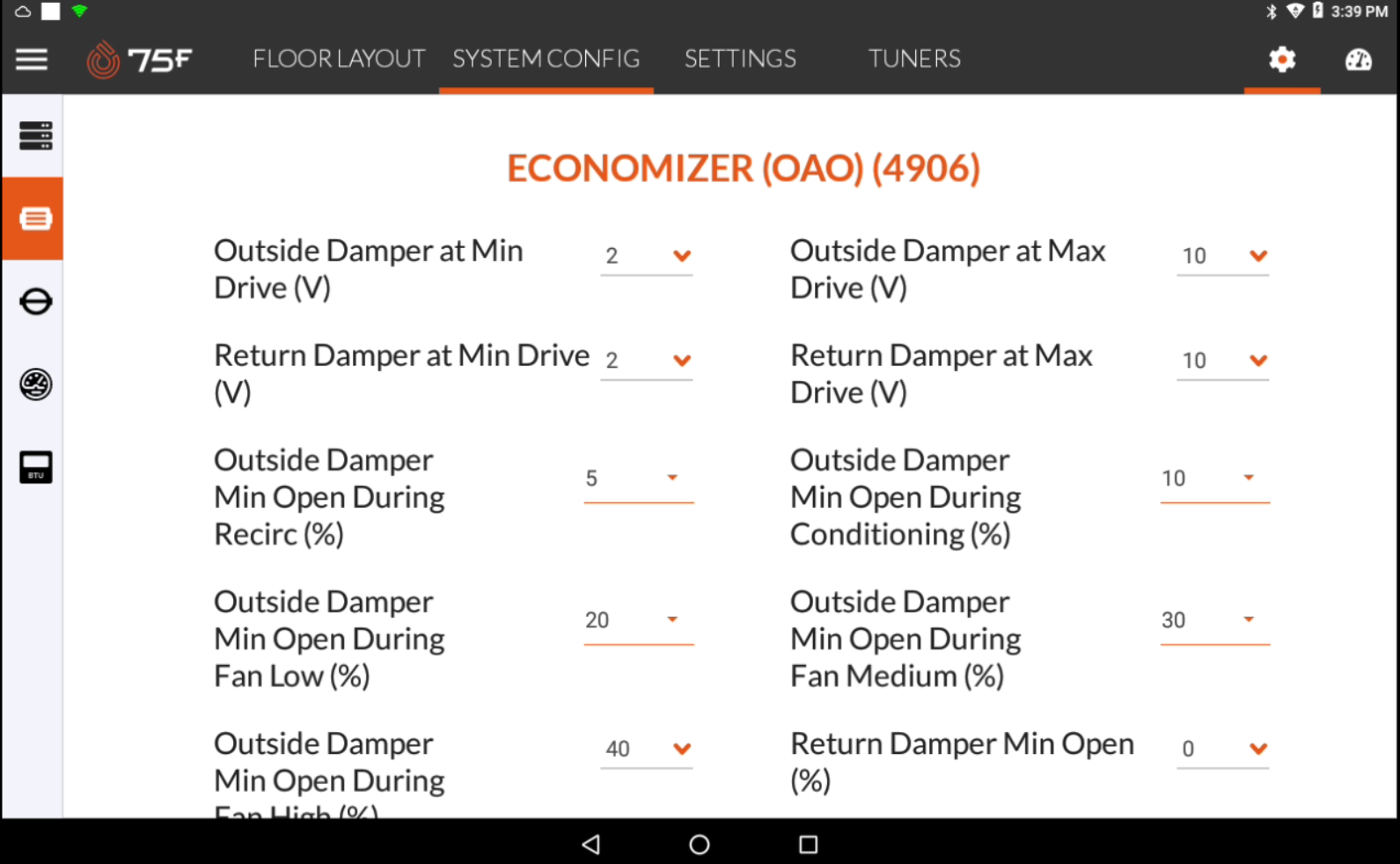 Outside Air Optimizer (OAO) - Economizer Control Revised – 75F Renatus