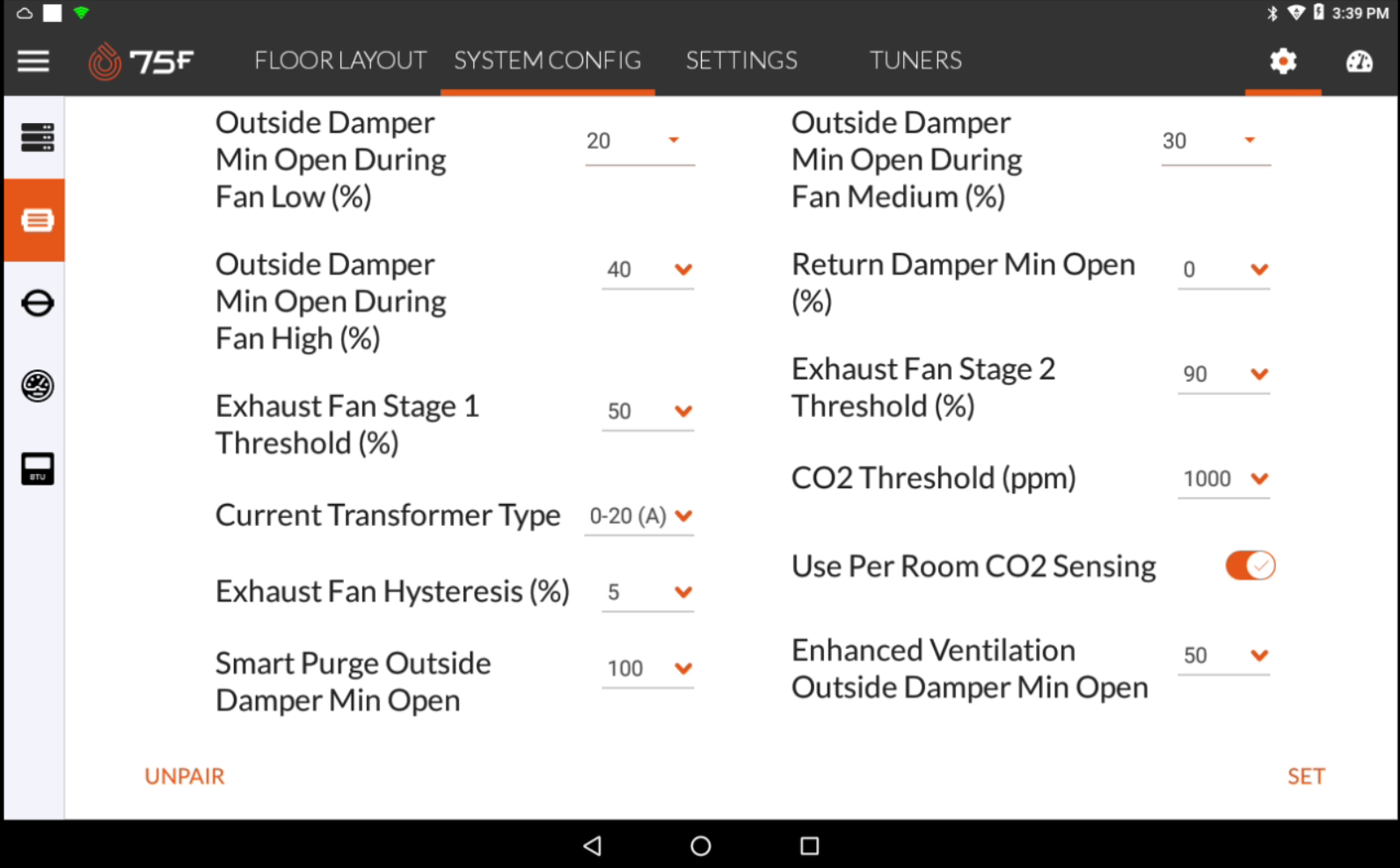 Outside Air Optimizer (OAO) - Economizer Control Revised – 75F Renatus