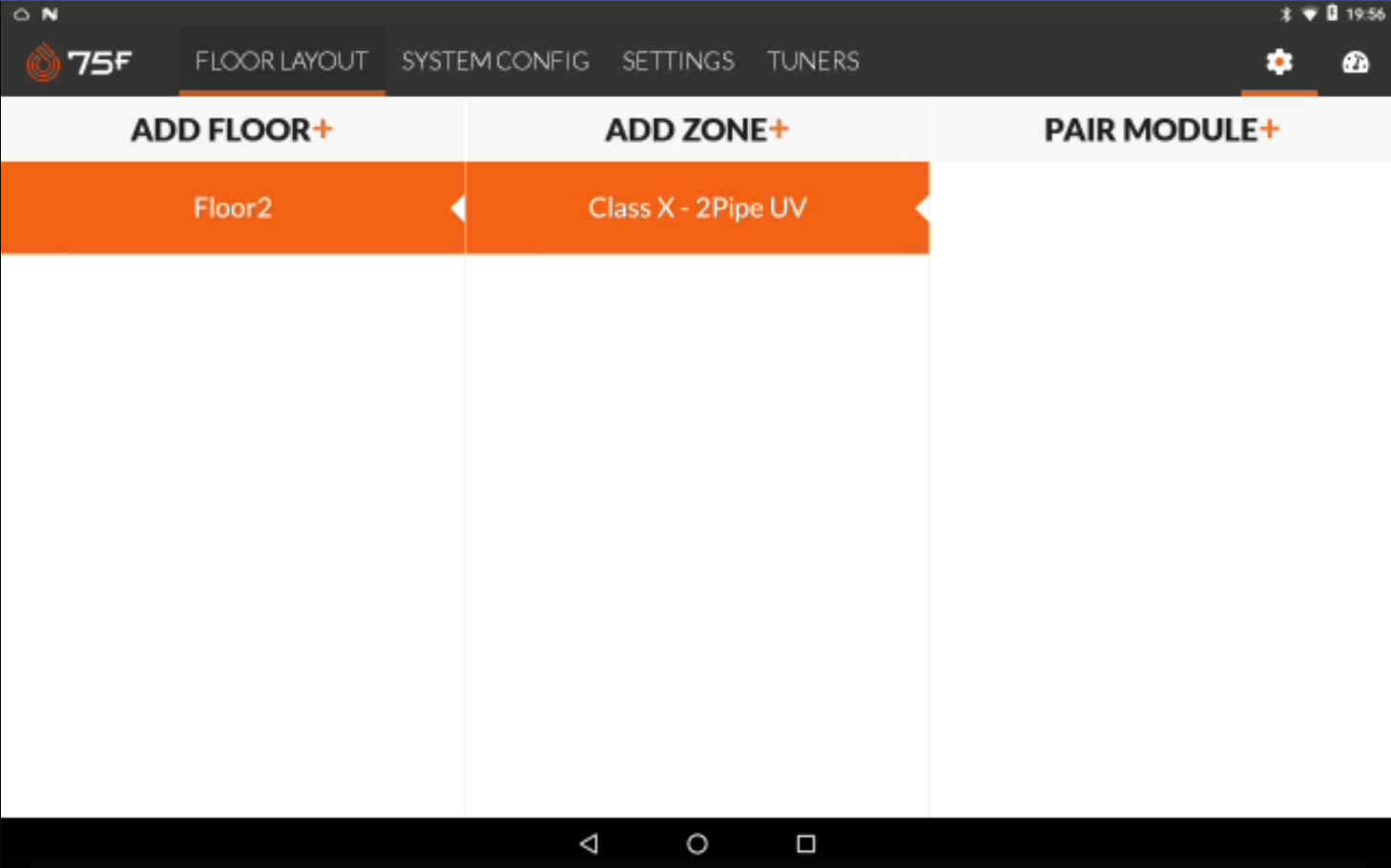 HyperStat Split - 2Pipe Unit Ventilator Economizer – 75F Home