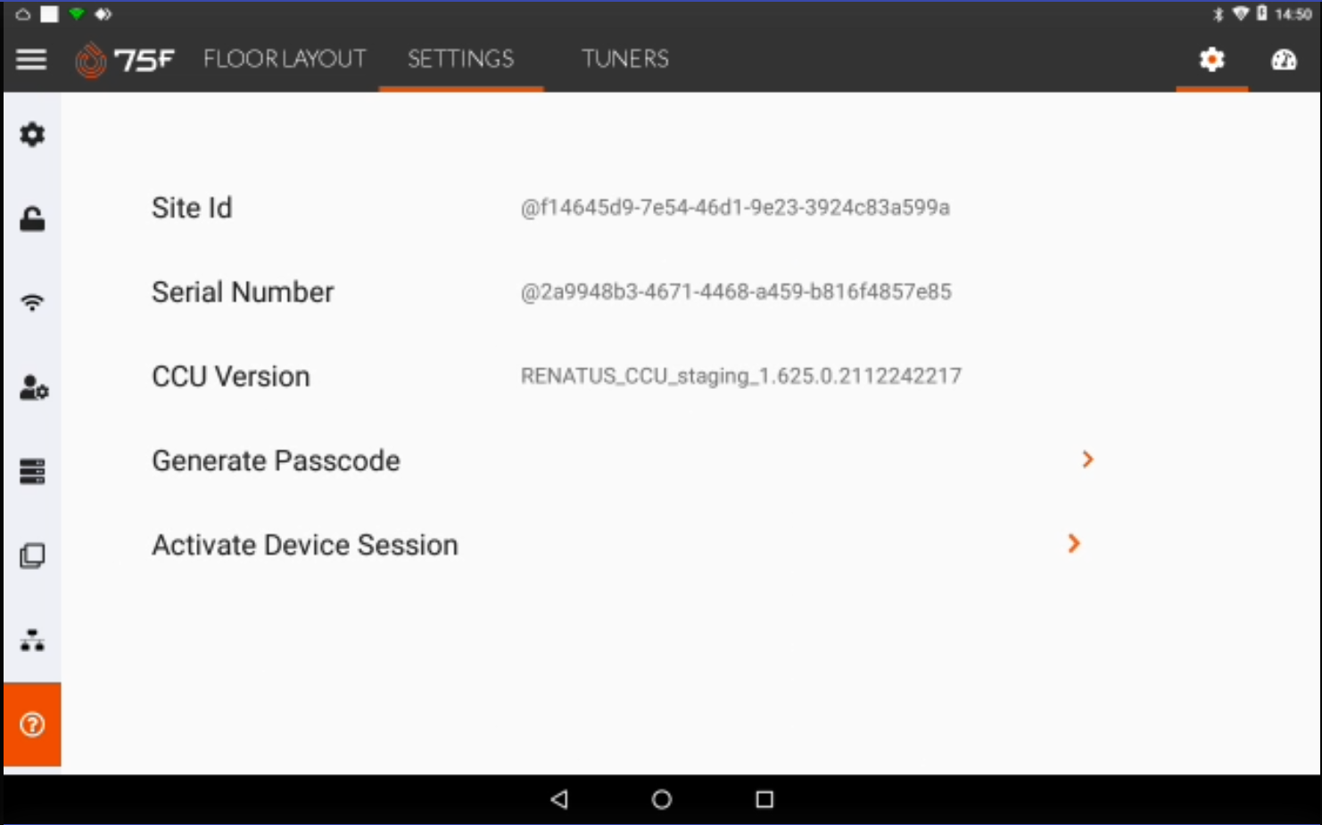 Replace an Existing CCU – 75F Home